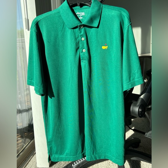 Masters | Shirts | Authentic Masters Tech Polo Large | Poshmark